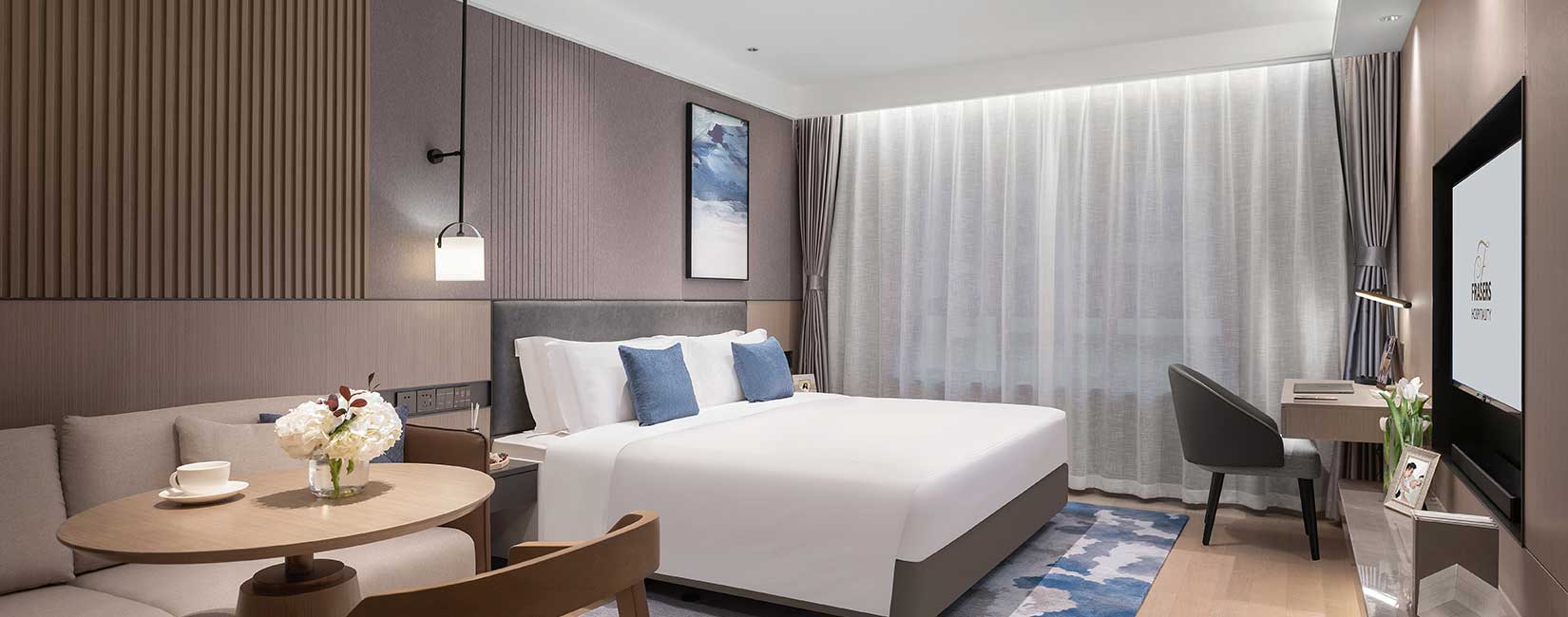 Studio Deluxe Apartment for Rent | Fraser Residence Tianjin