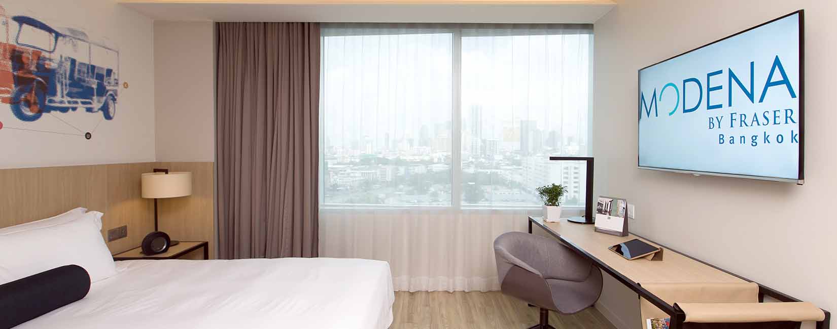 Apartment near BTS | Deluxe Apartments at Modena by Fraser