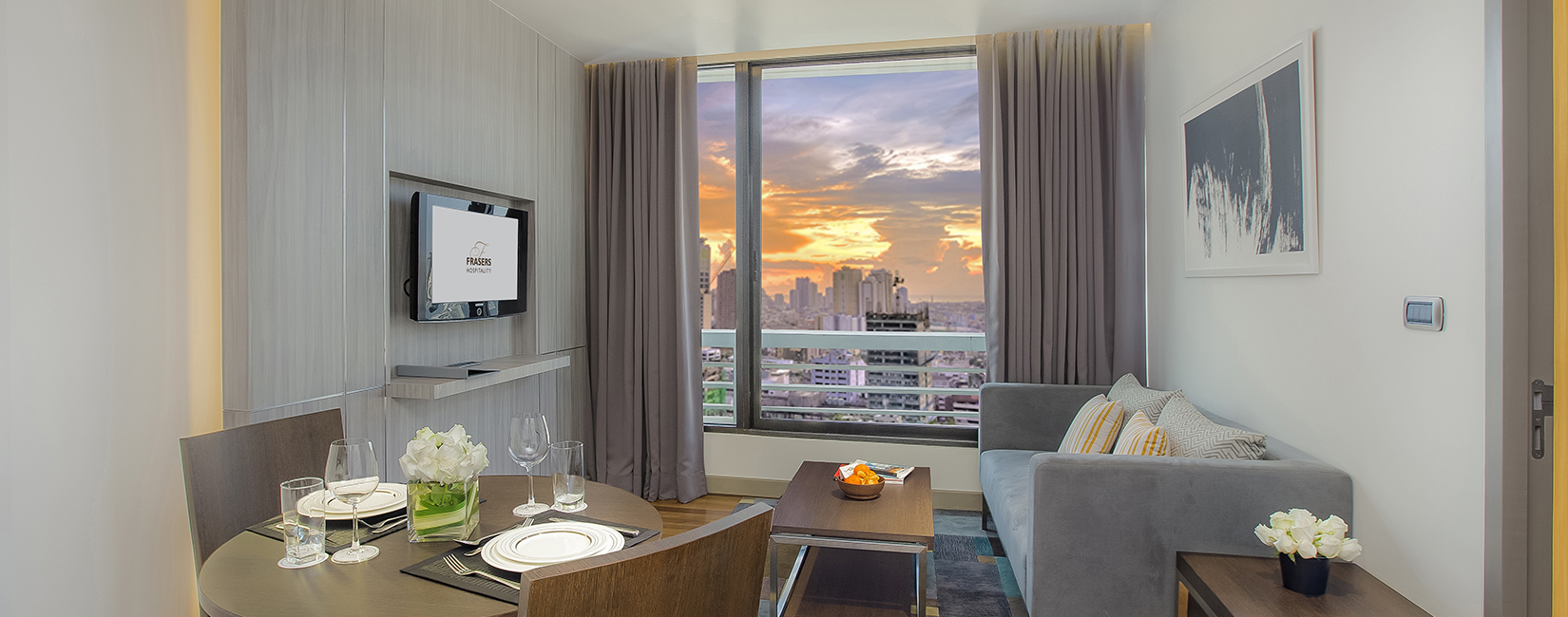 Family Friendly Hotels Bangkok | Family Apartment | Fraser Suites