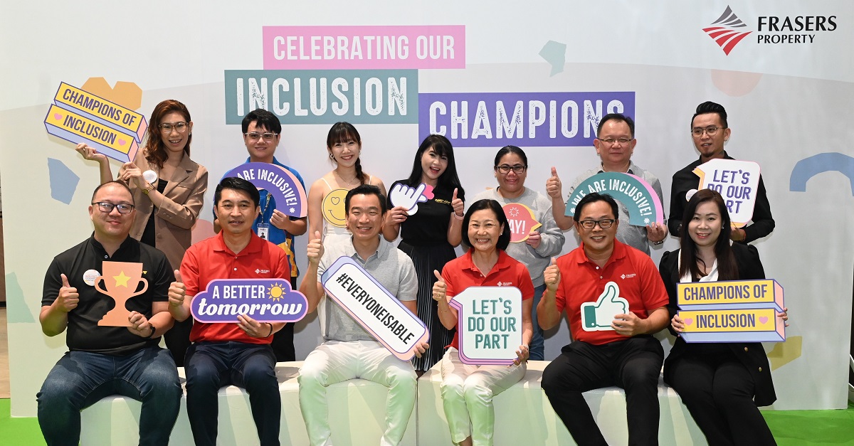 Frasers Property Singapore Introduces Industry-First Inclusion Champions Programme to Create ...