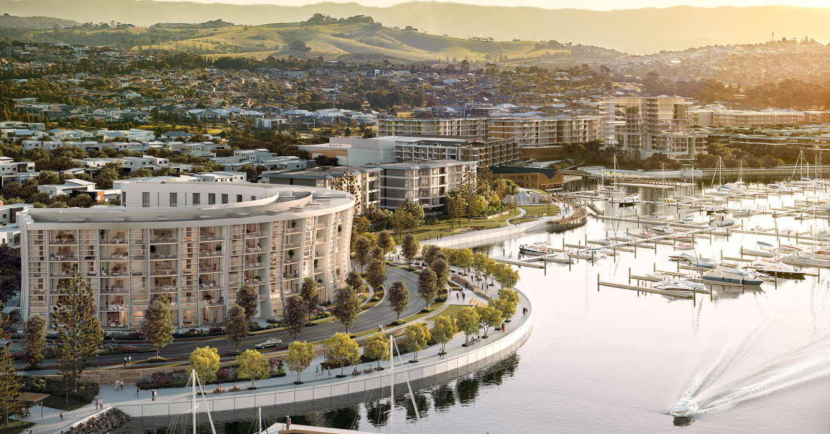 Strong demand for premium apartments at The Waterfront, Shell Cove