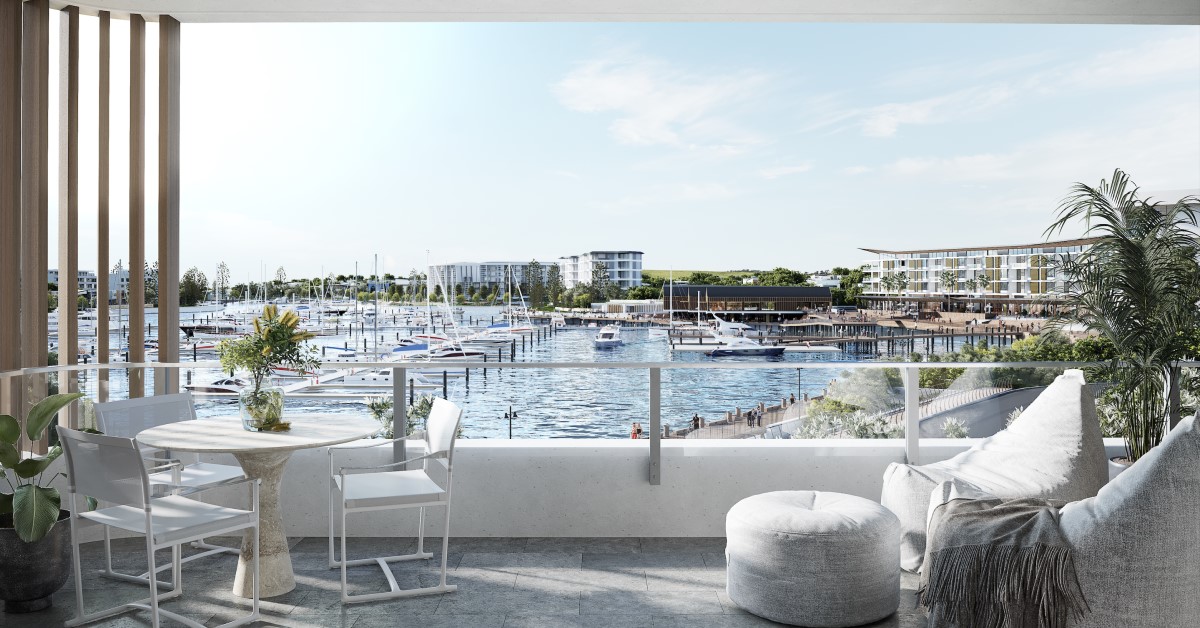 New harbourside apartments released at The Waterfront, Shell Cove